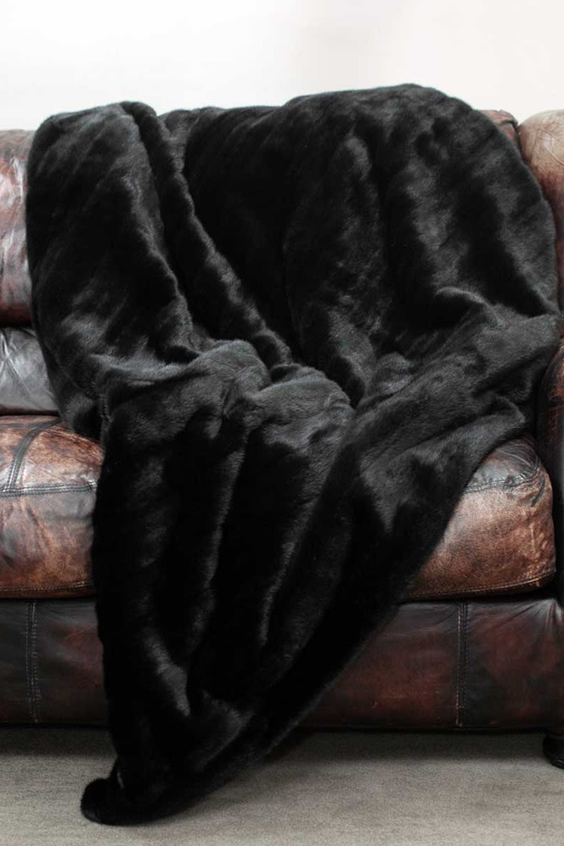Full Skin Mink Fur Blanket – Henig Furs