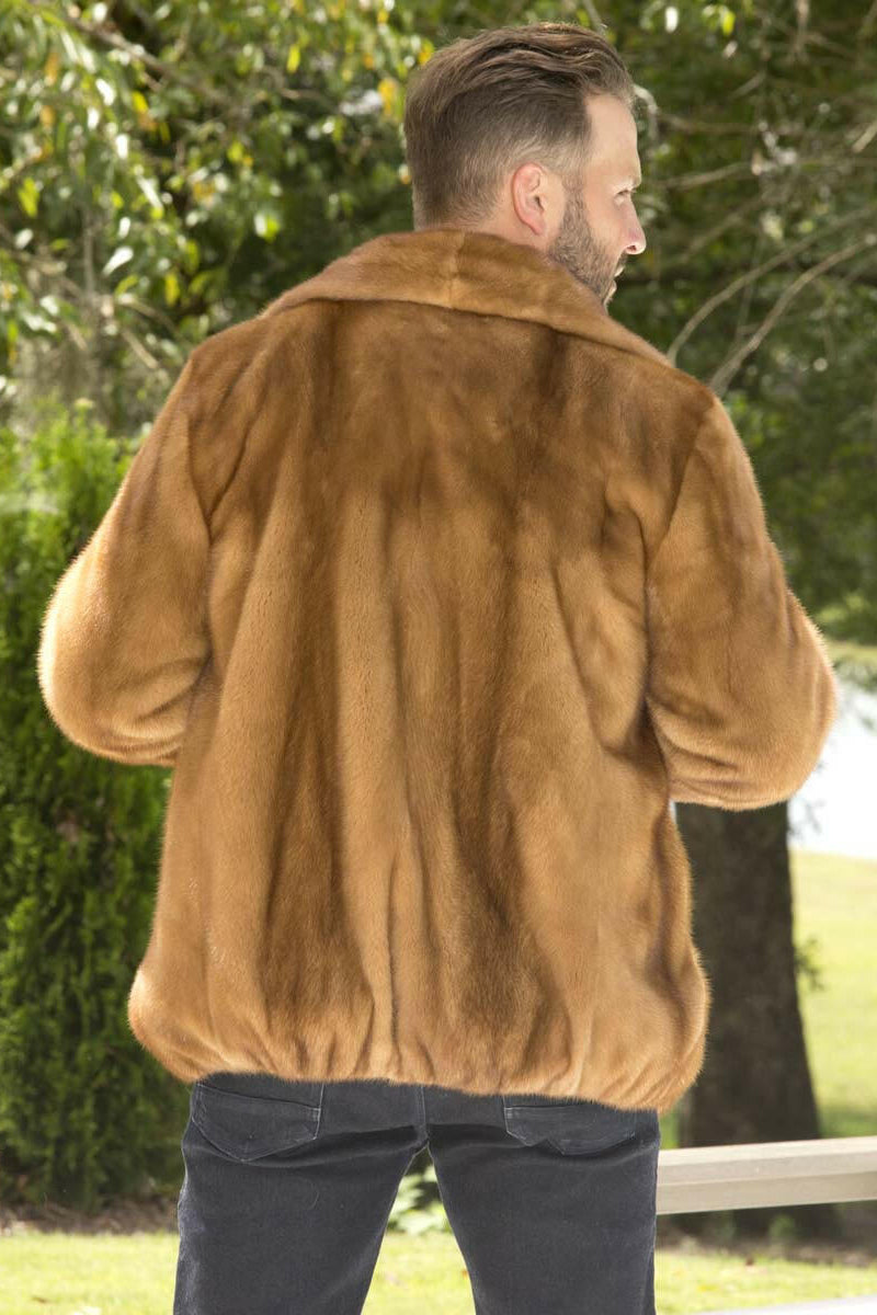 Men's Female Mink Fur Bomber Jacket – Henig Furs